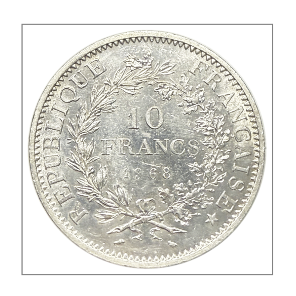 France, 10 francs 1968 Hercule, en argent – Numisworld – SHOP Numismatique